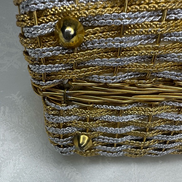 Koret | Bags | Koret Elegant Gold And Silver Woven Handbag | Poshmark
